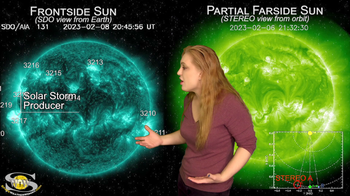 A Solar Polar Vortex & the X-Factor Returns | Space Weather News: 10 ...