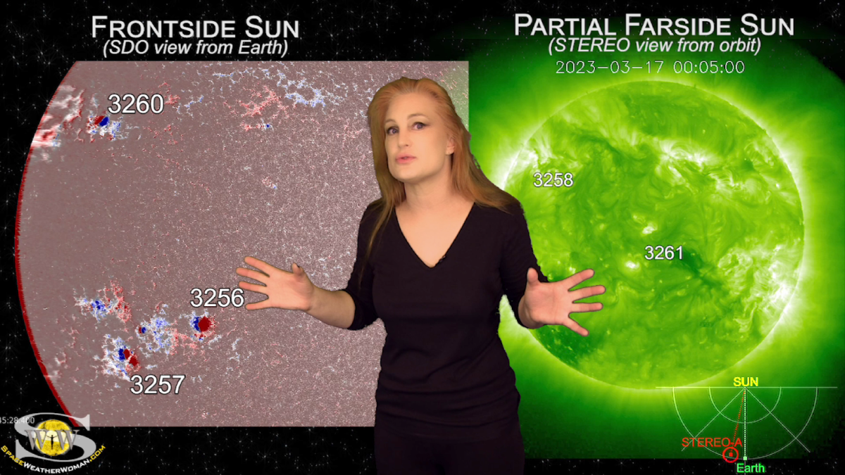 A Dark Coronal Hole & Stealthy Solar Storm Combo-Pack: Space Weather ...