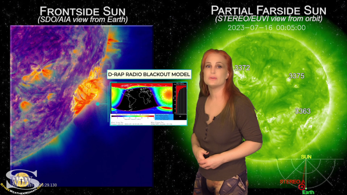 A Whopper of a Storm Speeds Towards Earth | Space Weather News 20 July ...