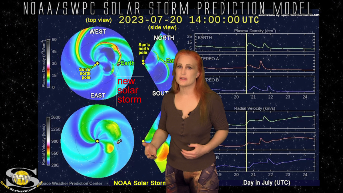 A Whopper of a Storm Speeds Towards Earth | Space Weather News 20 July ...